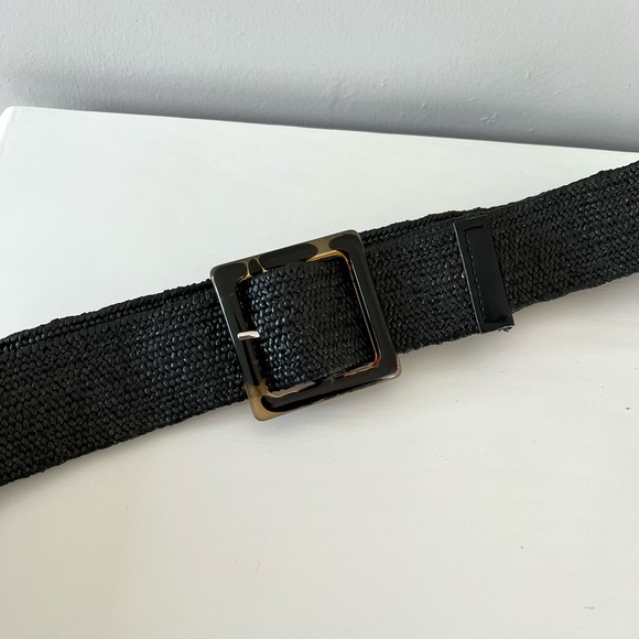 boutique | Accessories | Rattan Boho Woven Belt Geometric Style Loop ...